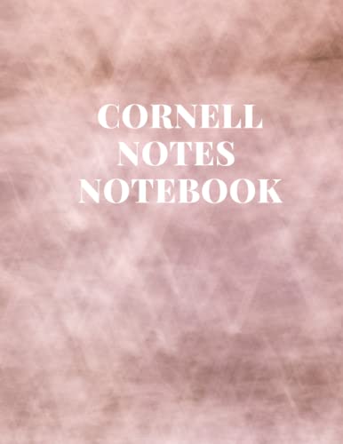 Cornell Notes Notebook: Cornell Style/ 3 section : note-taking, summary ...