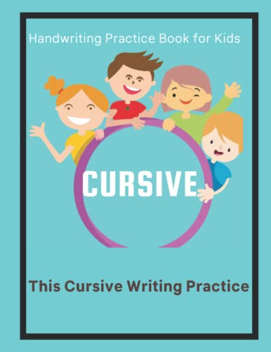 Handwriting Practice Book for Kids: Writing books for kids that will ...