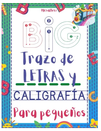 Trazo de letras: BIG TRAZO DE LETRAS PARA PEQUEÑOS: Abecedario en ...