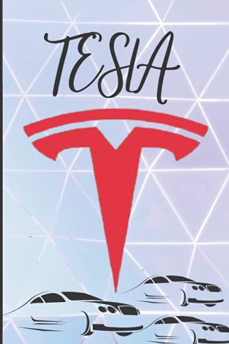 TESLA: CAR Notebook 120 pages | "6 x 9" | Collage Lined Pages | Journal ...
