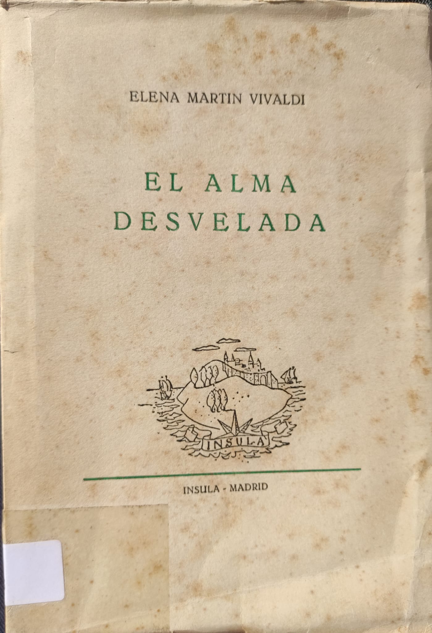 El Alma Desvelada by Elena Martin Vivaldi | Goodreads