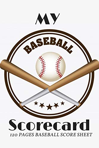 Baseball Scorecard: Memories Journal Baseball,Baseball Scorekeeper Book ...
