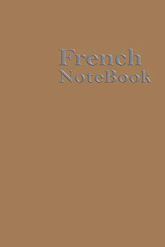 French notebook: student Homework, taking note, textbook, lessons, gift ...
