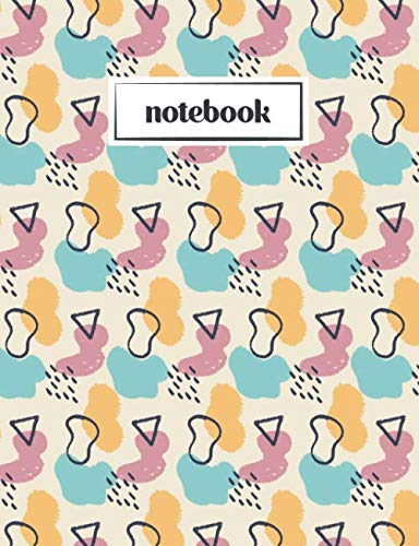 Notebook: Squared Notebook Journal - Patterns - 100 Pages - Large by ...