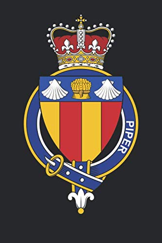 Piper: Piper Coat of Arms and Family Crest Notebook Journal by Piper ...
