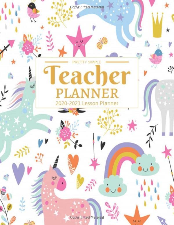 Teacher Planner 2020-2021: Lesson Planner Books for Teachers 2020-2021 ...