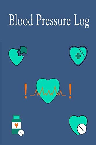 Blood Pressure Log Blood Pressure Booklet AM PM 4 Measurements Per 