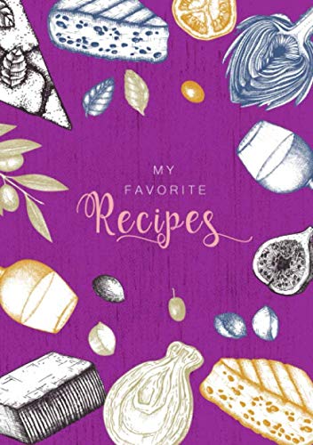 My Favorite Recipes: A5 Small Cooking Notebook with A-Z Alphabetical ...
