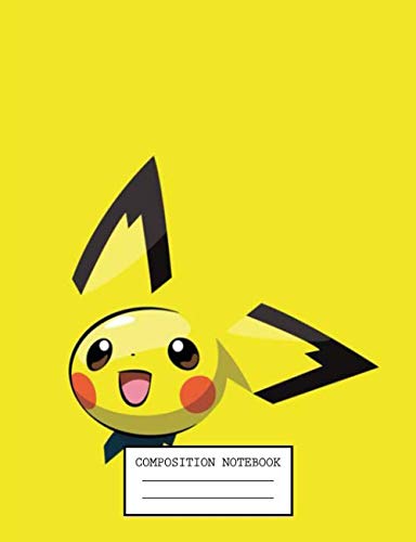 Composition Notebook: Cute Kawaii Pokemon Composition Notebook, Soft ...