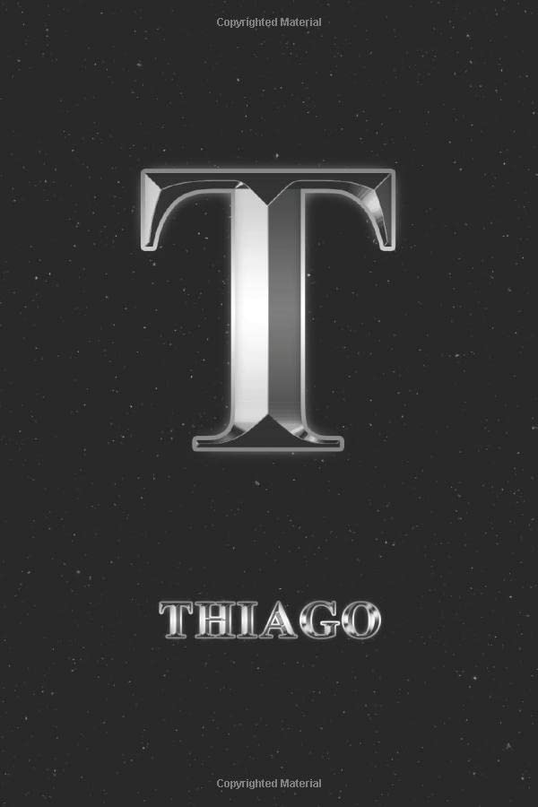 Thiago: Journal | Personalized First Name Personal Writing Diary ...