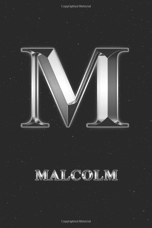 Malcolm: Journal | Personalized First Name Personal Writing Diary ...