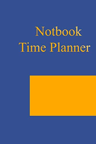Notebook- Time Planner: Notebook- Time Planner: Classic Notbook-Lined ...