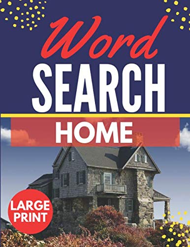 Home Word Search: Themed Activity Puzzle Book|Large Print Challenging ...
