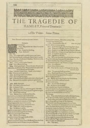 The Tragedy of Hamlet: Stage Play Format / Performance Acting Script ...