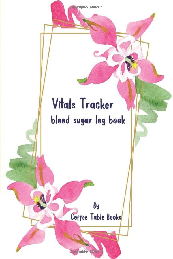 Vitals Tracker: Blood Sugar Log Book: The importance of recording your ...