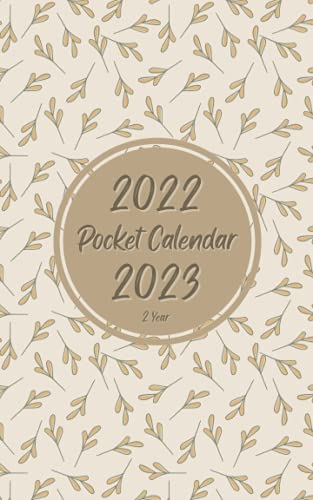 2 Year Pocket Calendar 2022-2023: Two Year Pocket Calendar 2022-2023 ...