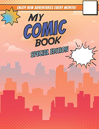 My Comic Book: Blank Comic Book-Many different panel variations! by ...