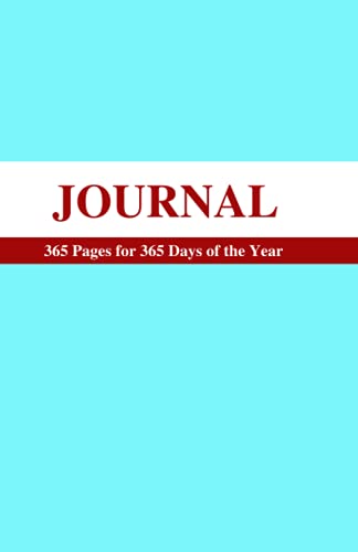 Journal: 365 Pages for 365 Days of The Year by K H Designs | Goodreads