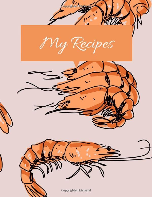 My Recipes: Blank Recipe Book & Journal For Individual Chefs And ...