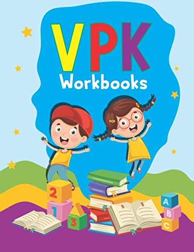 VPK Workbooks: Shape & ABC Letters - An Activity Book for Toddlers and ...