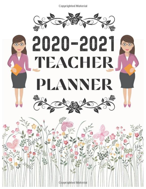 2020-2021 TEACHER PLANNER: Weekly and Monthly Agenda Calendar OR ...