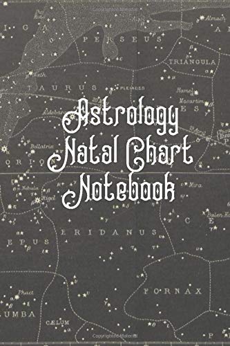 Astrology Natal Chart Notebook: Organizer For Blank Star Birth Charts ...