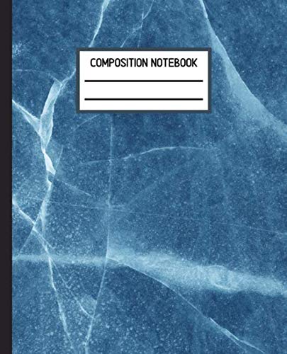 Marble Composition Notebook: Marble Wide Ruled Blank Lined Notebooks ...