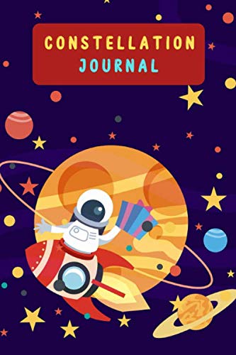 Constellation Journal: Astronaut primary Composition Notebook For Kids ...