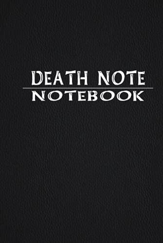 Death Note Notebook: nice design notebook Size 6"x 9" 120 Pages ...