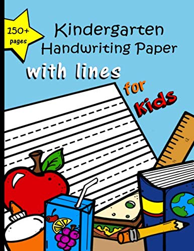 Kindergarten Handwriting Practice Paper with Lines for Kids ...