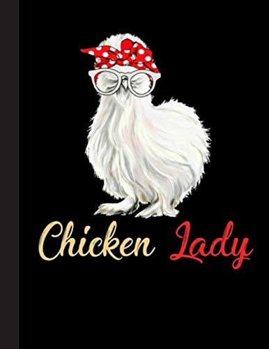 Chicken Lady Notebook: Chicken Notebook| Wide-Ruled 120 Pages |Perfect ...