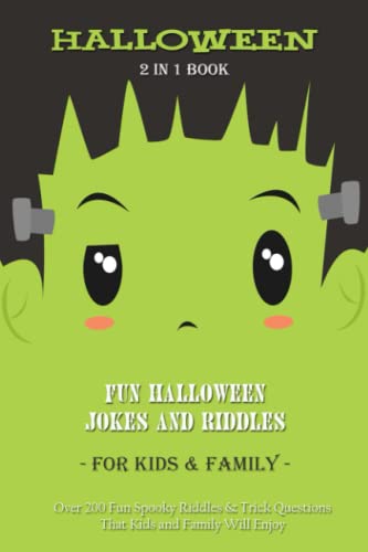 Fun Halloween Jokes and Riddles for Kids & Family: 2 in 1 book - Over ...