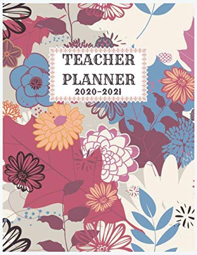 2020-2021 TEACHER PLANNER: Weekly and Monthly Agenda Calendar OR ...