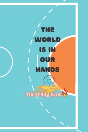 Throwing heat: Blank Lined Notebook For Handball Lovers & Players ...