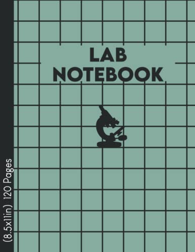 LAB NOTEBOOK: Laboratory notebook, Student lab notebook, Laboratory ...