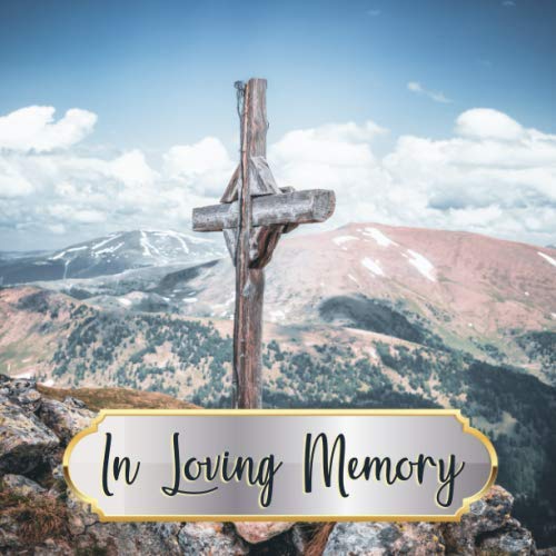 In Loving Memory: Funeral Guest Book, Memorial Guestbook, Keepsake ...