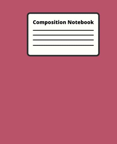 Notebook: Simple Composition Notebook -: Hibiscus- College Ruled 100 ...