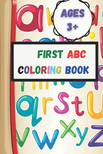 My First ABC Coloring Book: My First learn to write workbook Ages 3 and ...