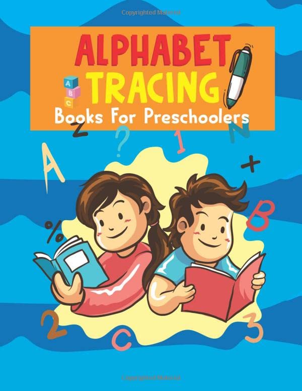 Alphabet Tracing Books For Preschoolers: Alphabet Book, Children's Book ...