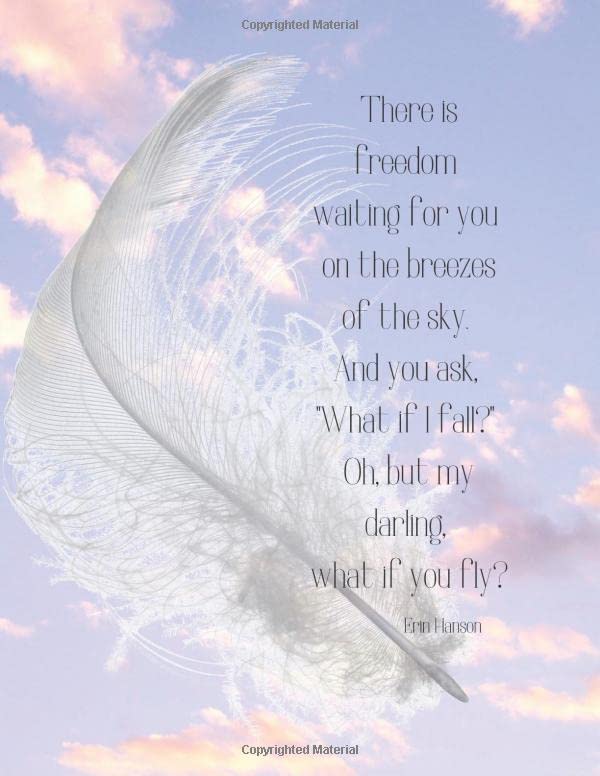 There is Freedom Waiting for You: 8.5x11 lined Journal by I Maxine ...