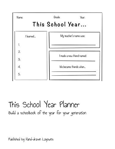 This School Year Planner: Build a schoolbook of the year for your ...