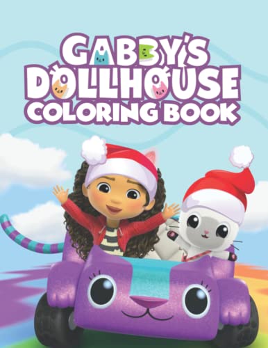GABBY'S DOLLHOUSE COLORING BOOK: A COOL COLORING BOOK WITH MANY ...
