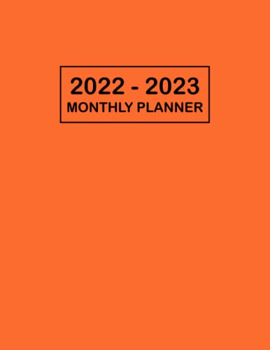 2022-2023 Monthly Planner: 2022-2023 Monthly Planner | 2-year monthly ...