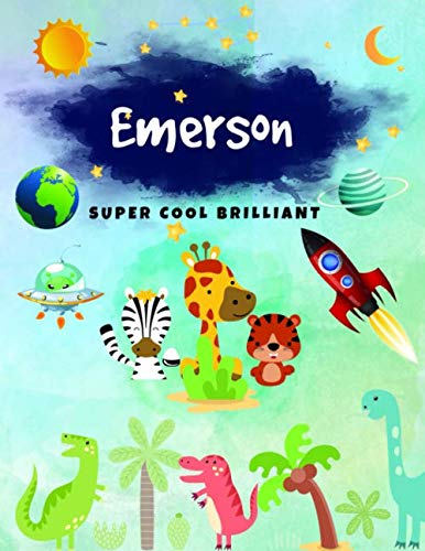 Emerson: Journal, Sketchbook and Notebook Gifts for Boys & Kids ...