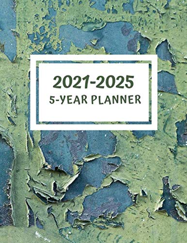 5 Year Planner 2021-2025: Five Year Monthly Planner Notebook, Book ...