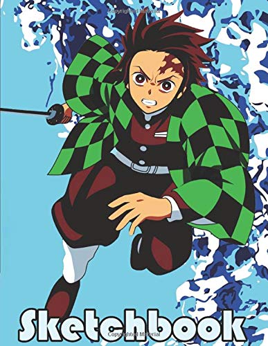 Demon slayer sketchbook: Demon slayer sketchbook for drawing, Painting ...