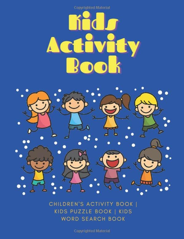 Kids Activity Book: Children's Activity Book | Kids Puzzle Book | Kids ...