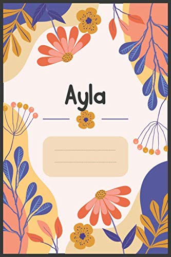 Ayla Journal: Lined Journal / Notebook - Personalized Name Ayla Gift ...