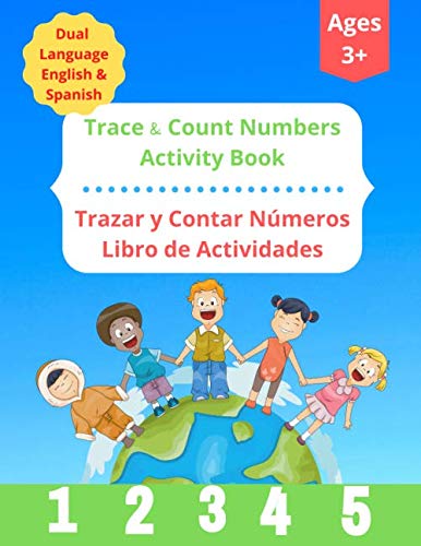 Trace & Count Numbers Activity Book | Trazar y Contar Números Libro de ...