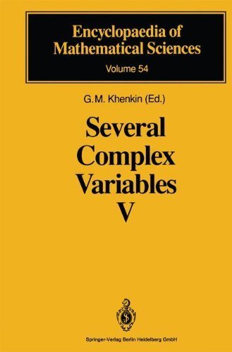 Several Complex Variables V: Complex Analysis in Partial Differential ...